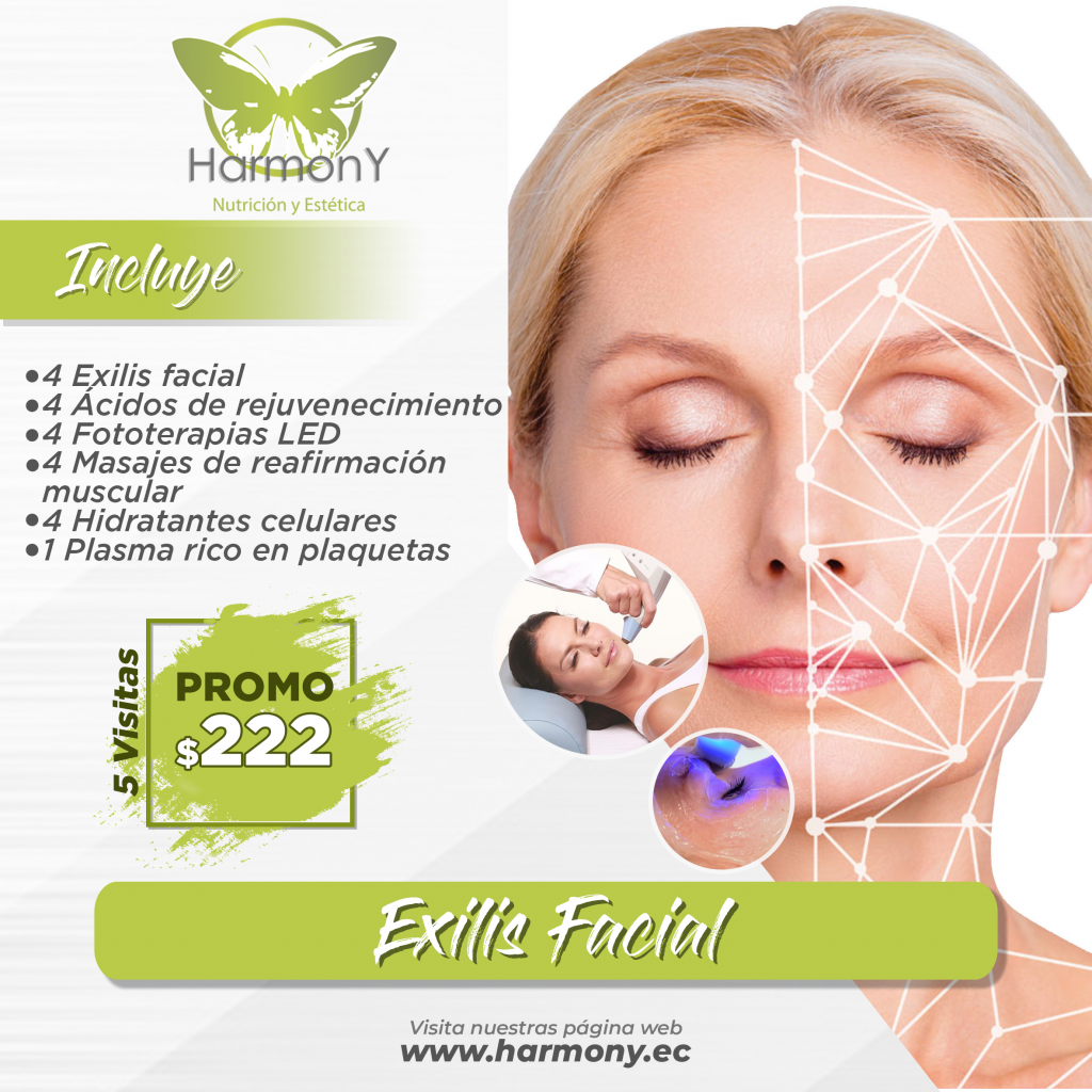 Exilis facial – Harmony Centro de Nutrición y Estética